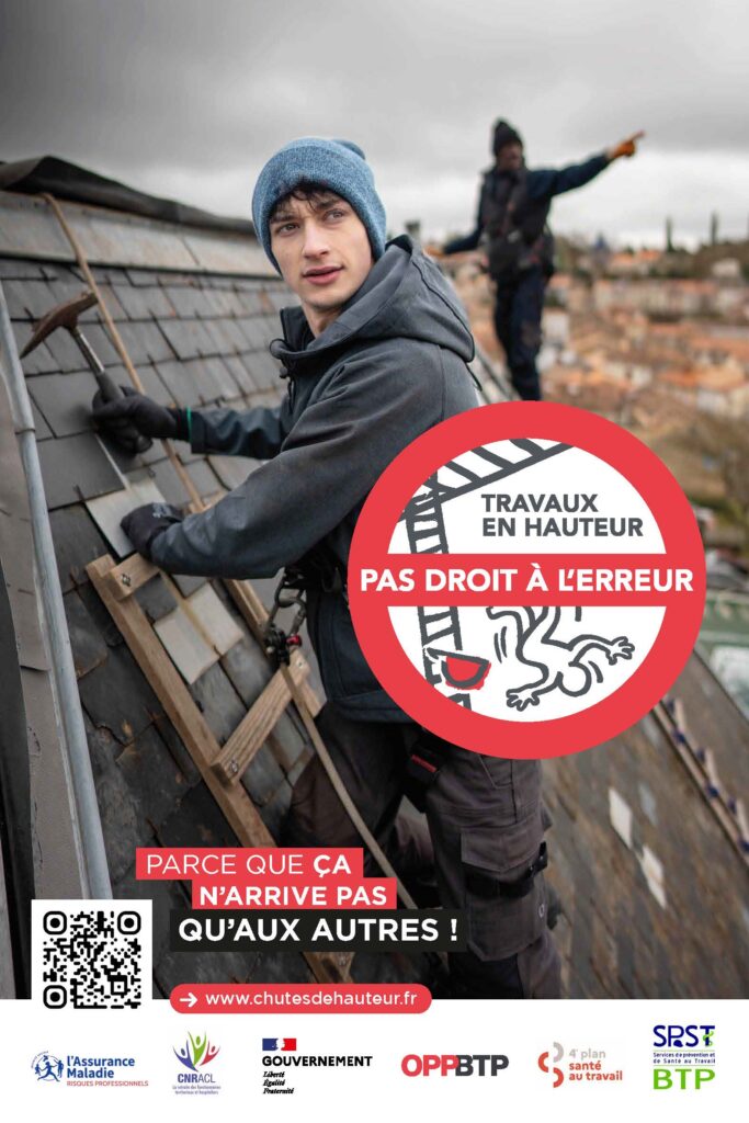 Chutes de hauteur dans le BTP : une campagne de sensibilisation ...