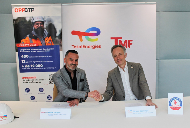 Total Energies Marketing France s’engage auprès de l’OPPBTP pour la ...